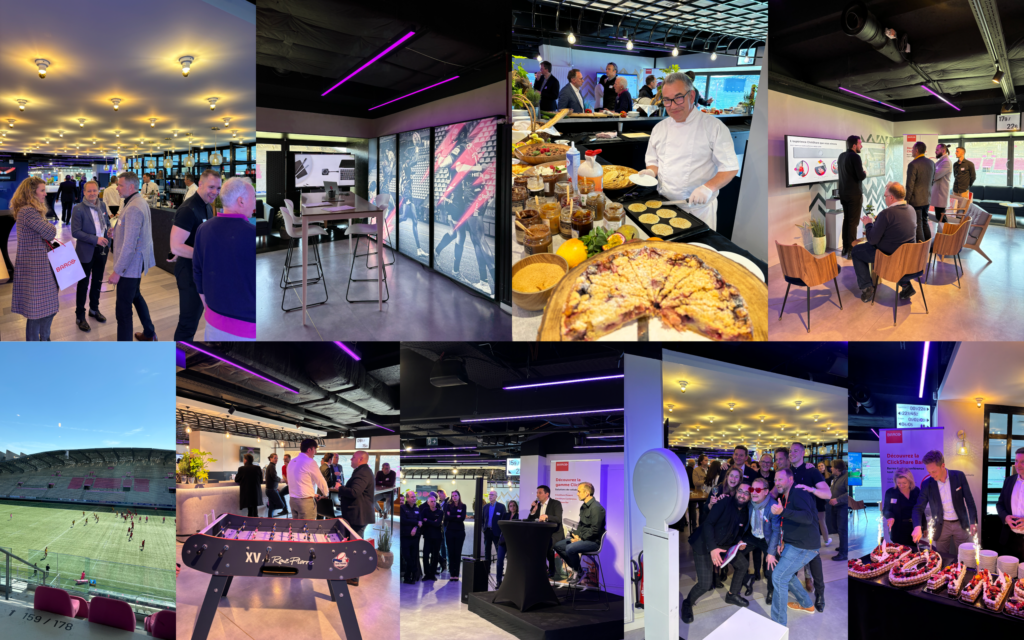 Lancement de la gamme ClickShare Bar de Barco | BCM Sports
